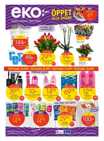 EKO - erbjudanden, reklamblad och kataloger | Dina Reklamblad